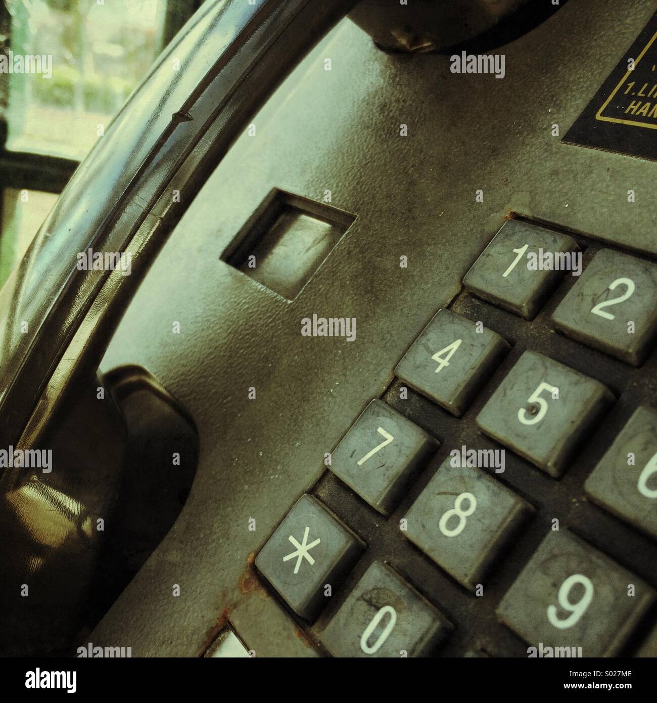 Phone telephone keypad numbers hi-res stock photography and images - Alamy