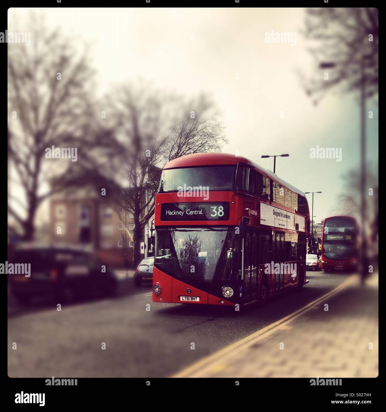New routemaster bus London Stock Photo - Alamy