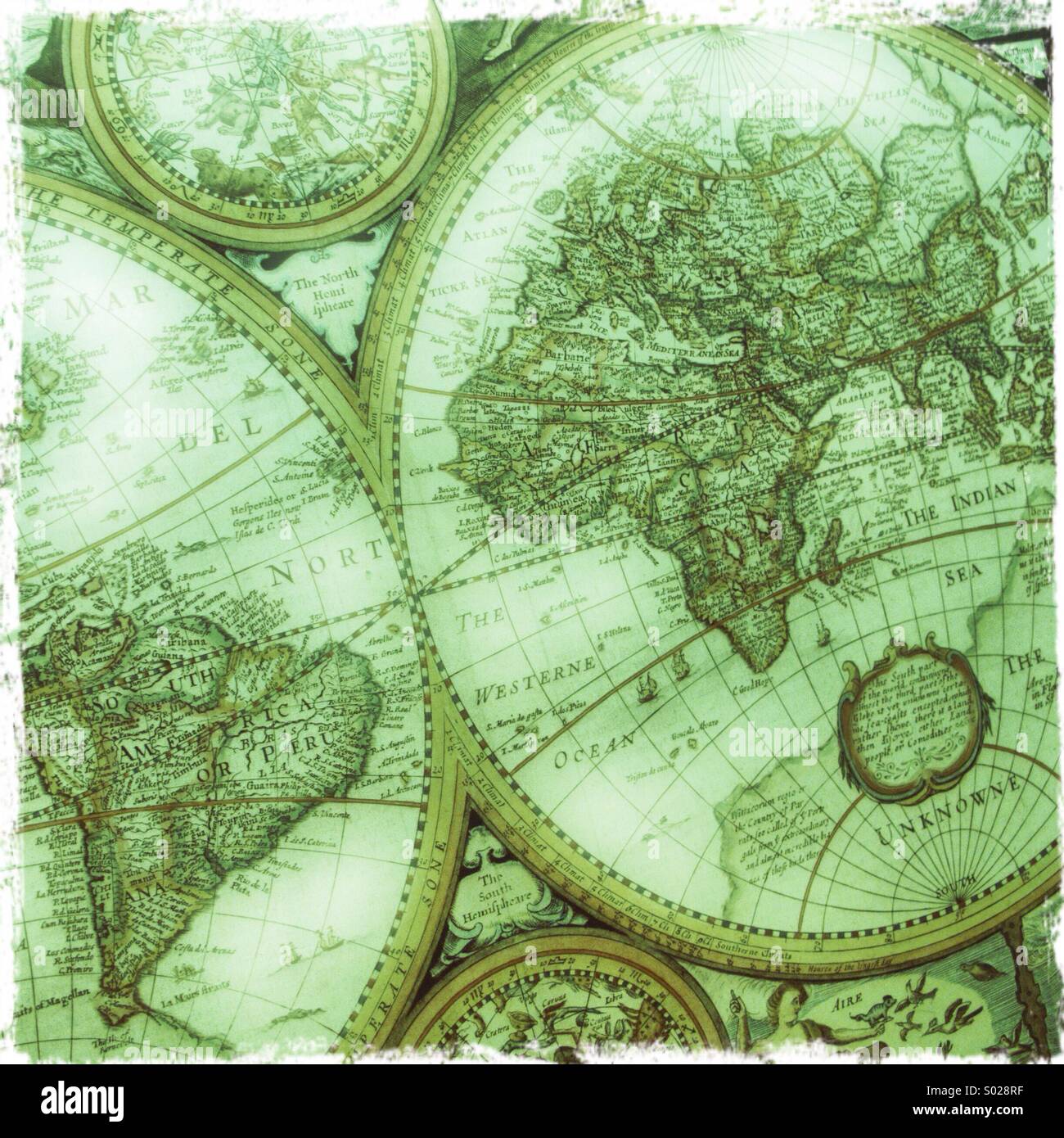 Historical world map hi-res stock photography and images - Alamy