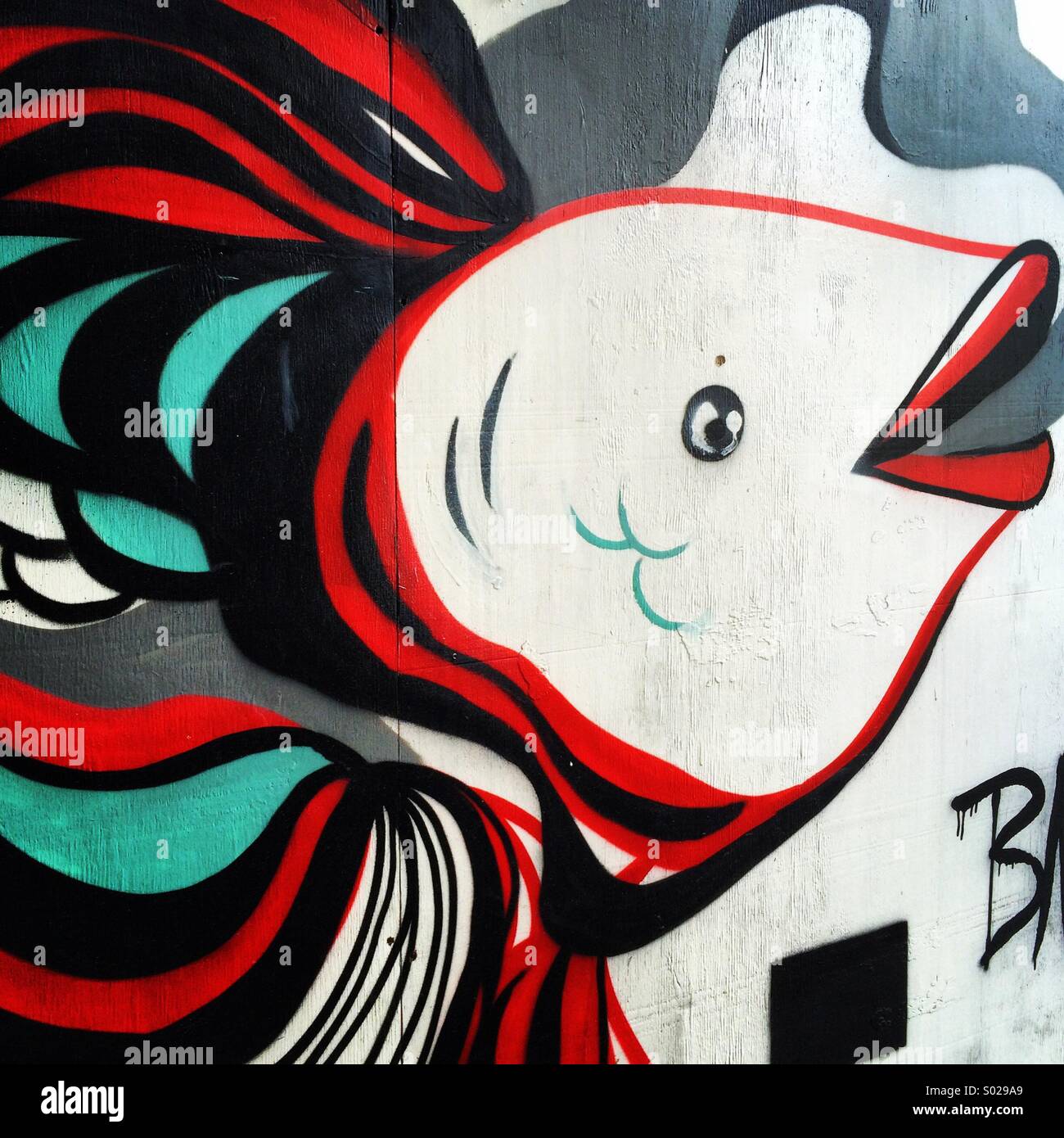 Street Art Hackney London Stock Photos & Street Art Hackney London ...