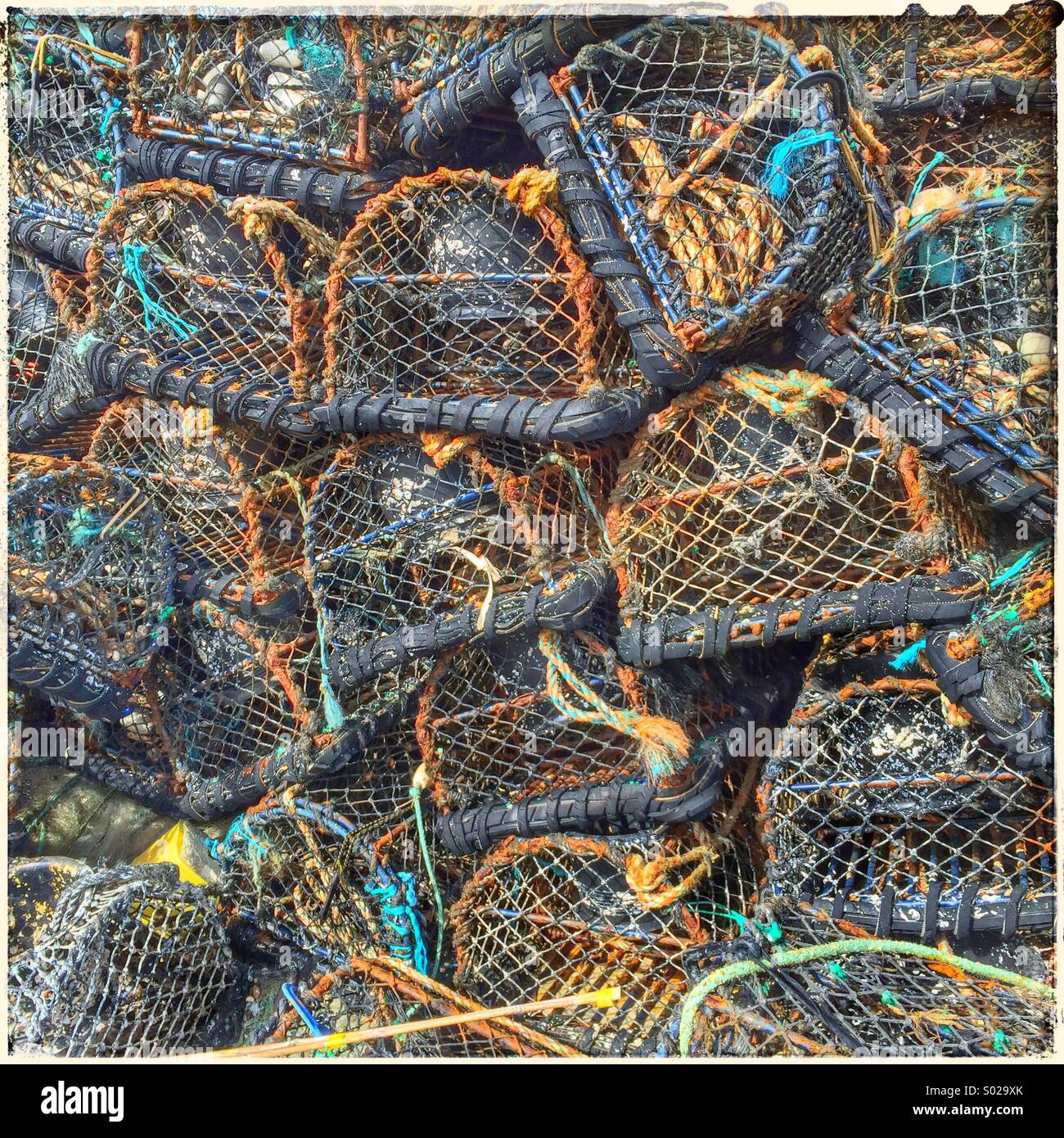 Crab pot pots hi-res stock photography and images - Alamy