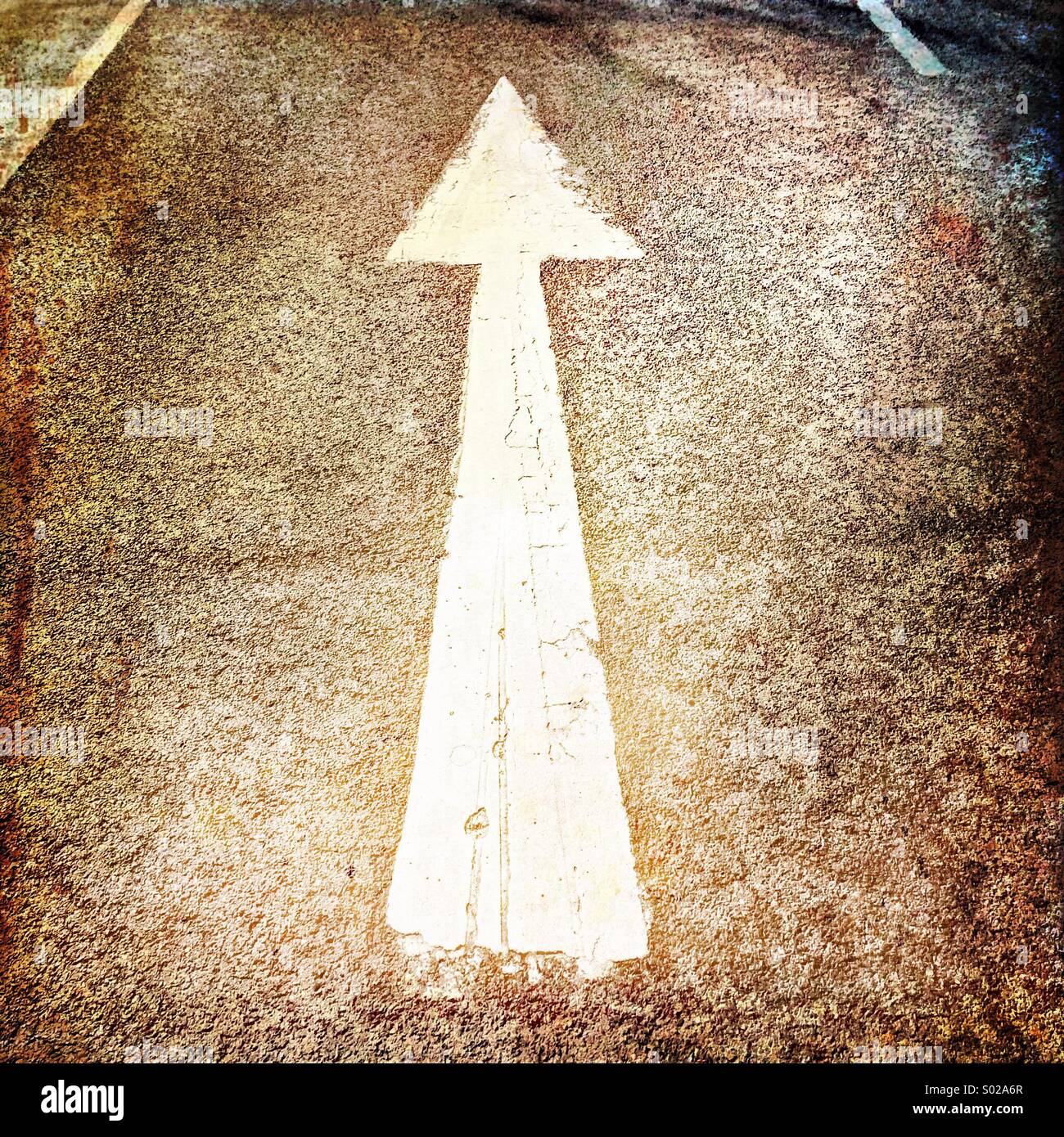 Painted to road hi-res stock photography and images - Alamy