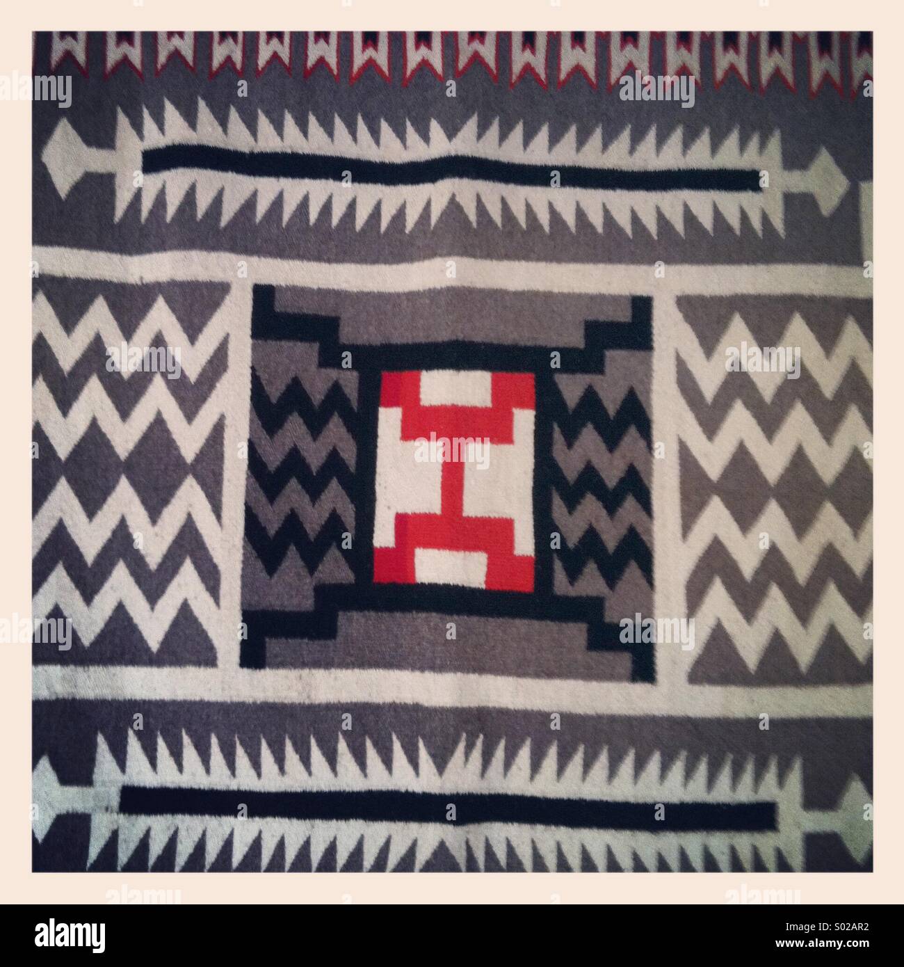 Native American rug Stock Photo - Alamy