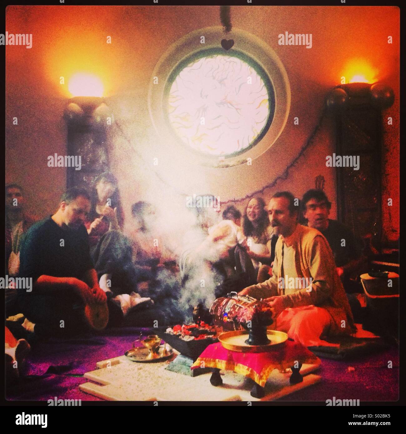 Fire ceremony hi-res stock photography and images - Alamy