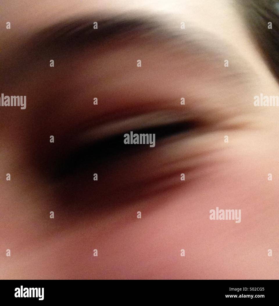 Close up of the girl's eye hi-res stock photography and images - Alamy