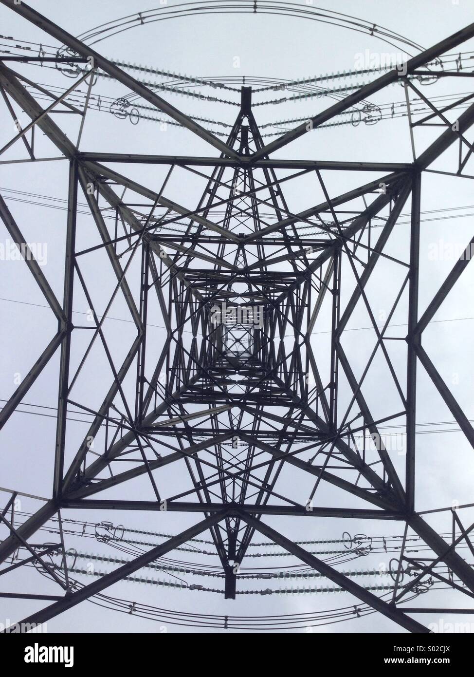Pylon pattern hi-res stock photography and images - Alamy
