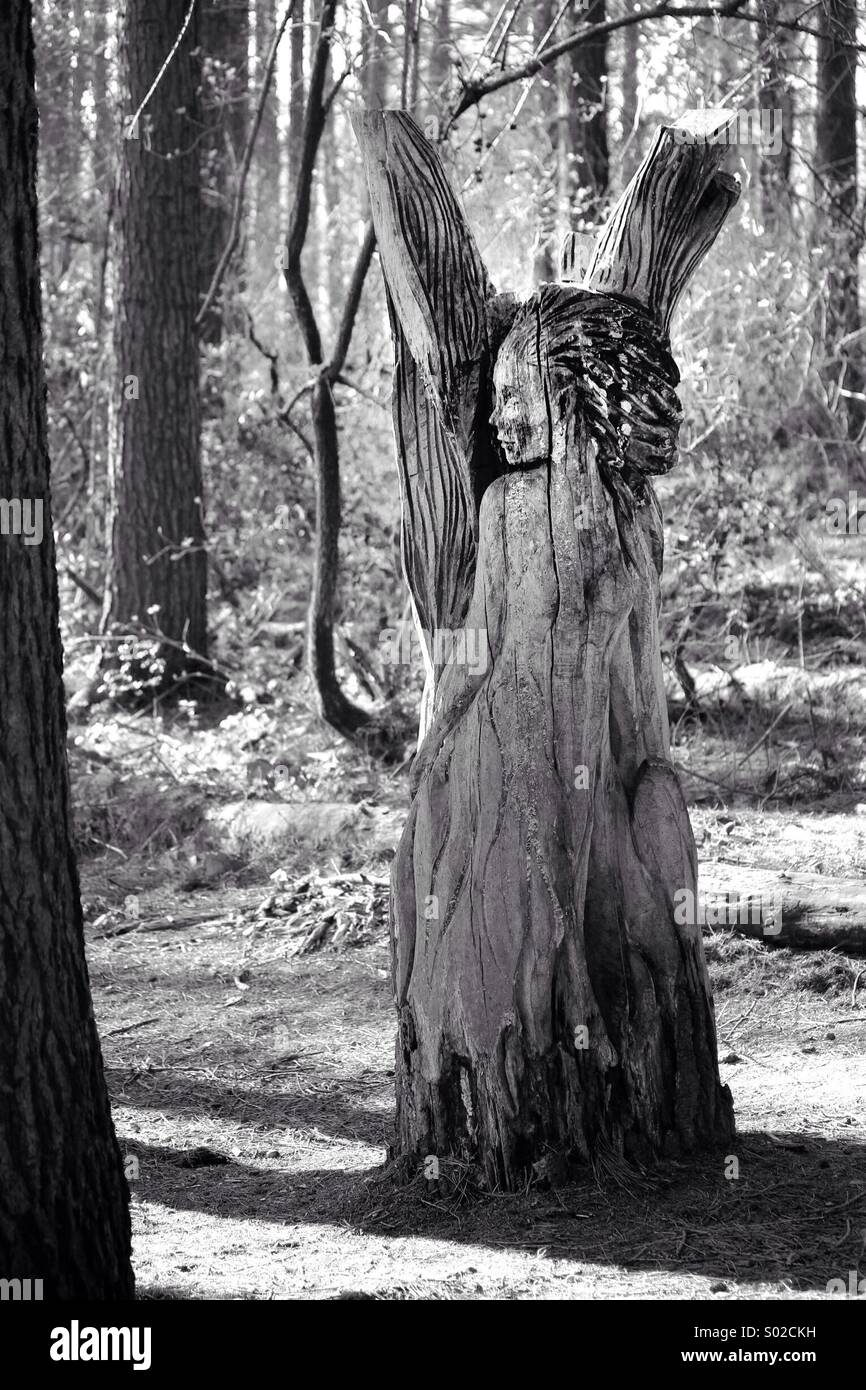Woodland sculpture hi-res stock photography and images - Alamy