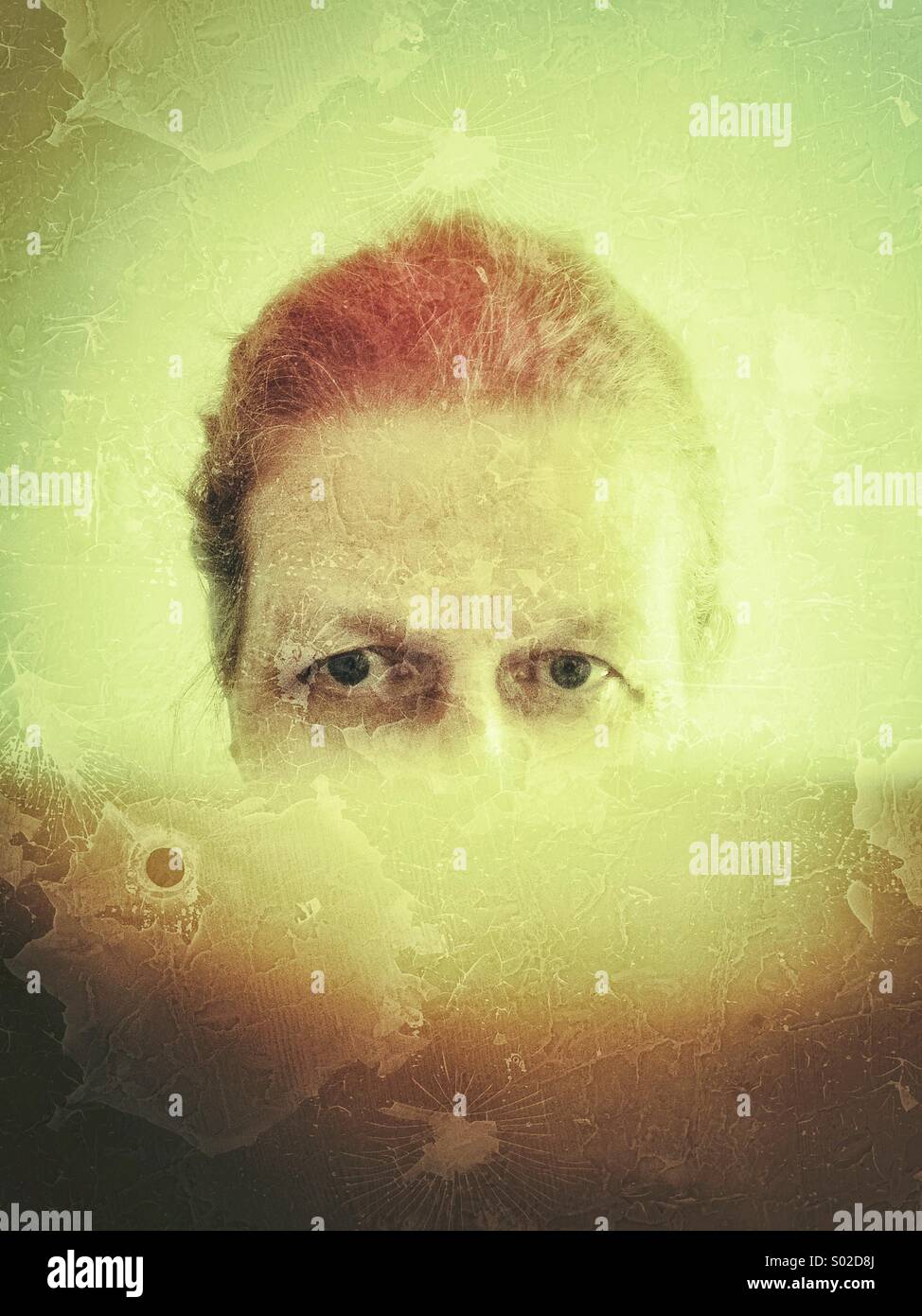 Partly obscured face hi-res stock photography and images - Alamy