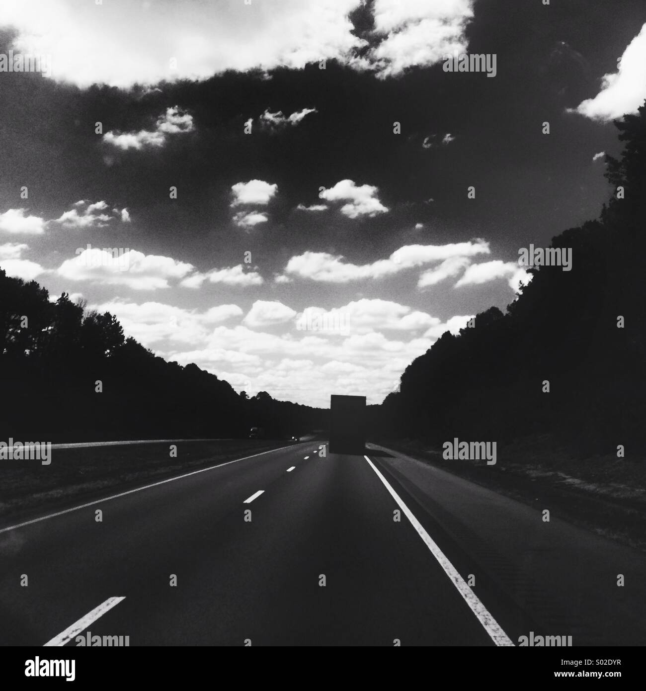 Driving through Alabama's freeways Stock Photo - Alamy