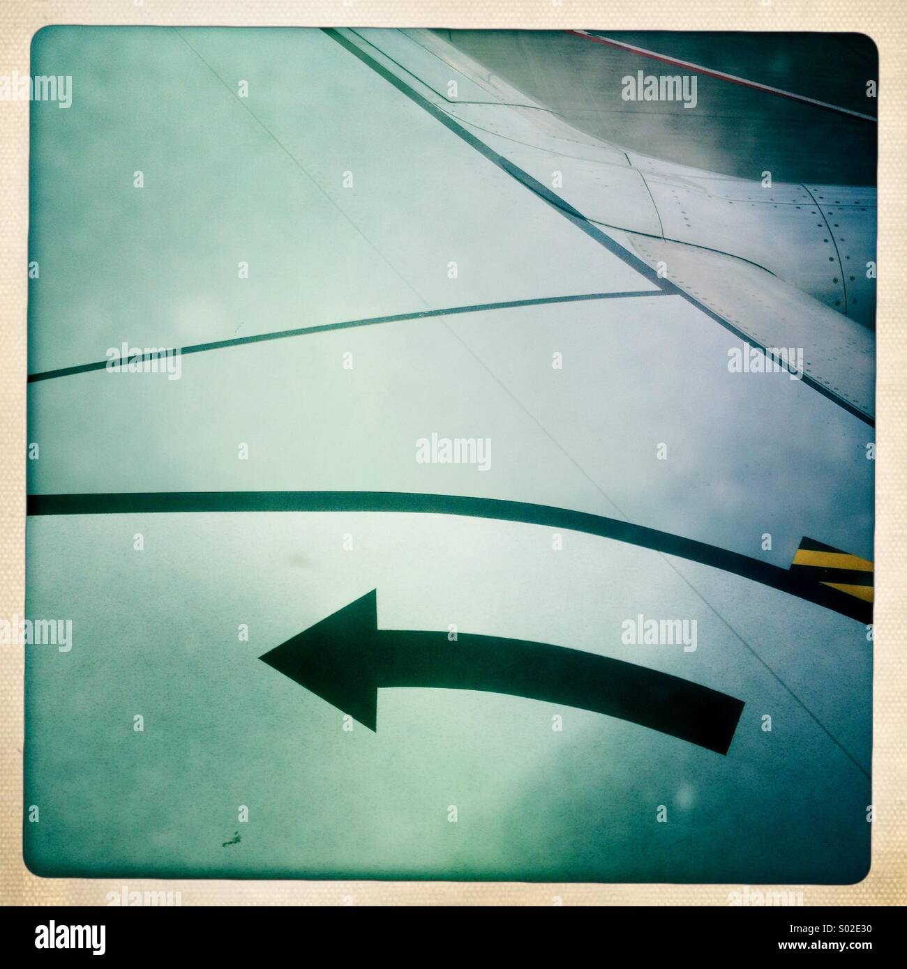 Arrow on wing Stock Photo - Alamy