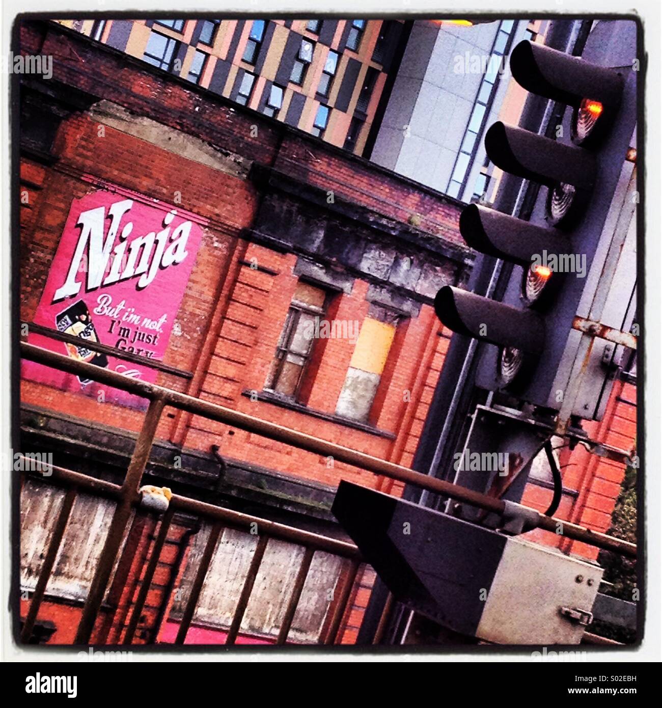 Manchester traffic lights hi-res stock photography and images - Alamy