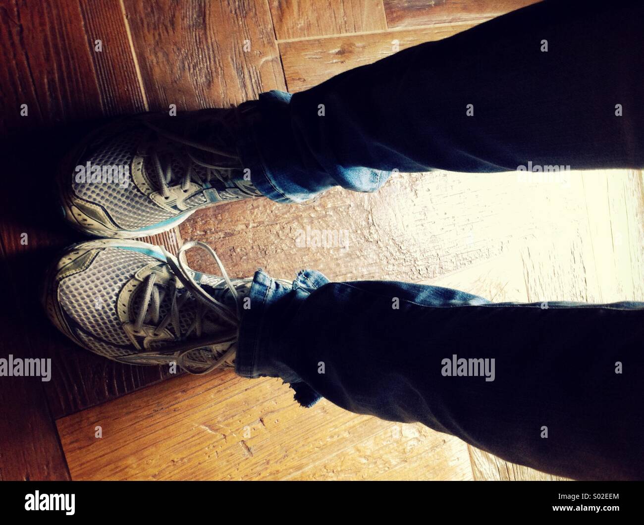 Blue feet hi-res stock photography and images - Alamy