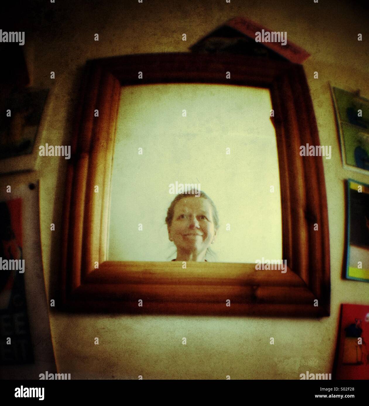 Mature mirror hi-res stock photography and images - Alamy