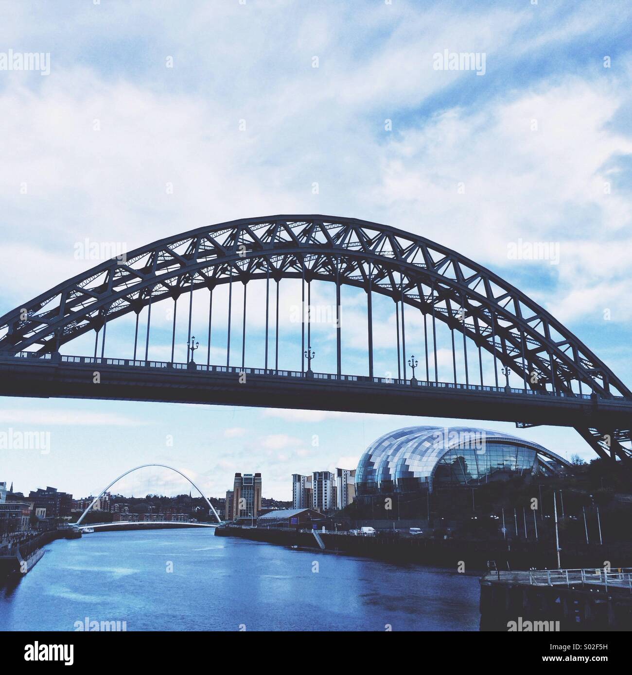 Beautiful Newcastle view Stock Photo - Alamy