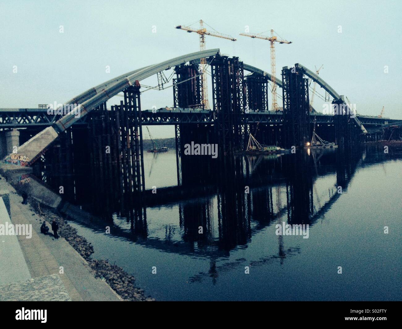Unfinished bridge hi-res stock photography and images - Alamy