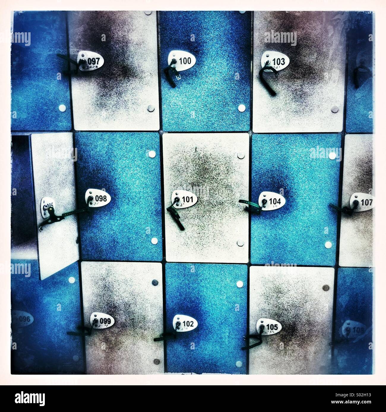 Changing room doors hi-res stock photography and images - Alamy