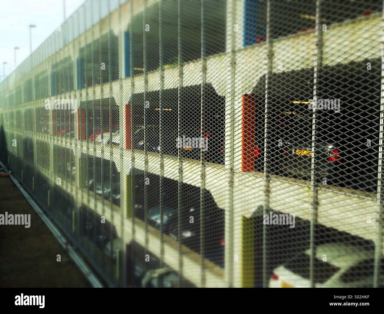 Stacked parking hi-res stock photography and images - Alamy