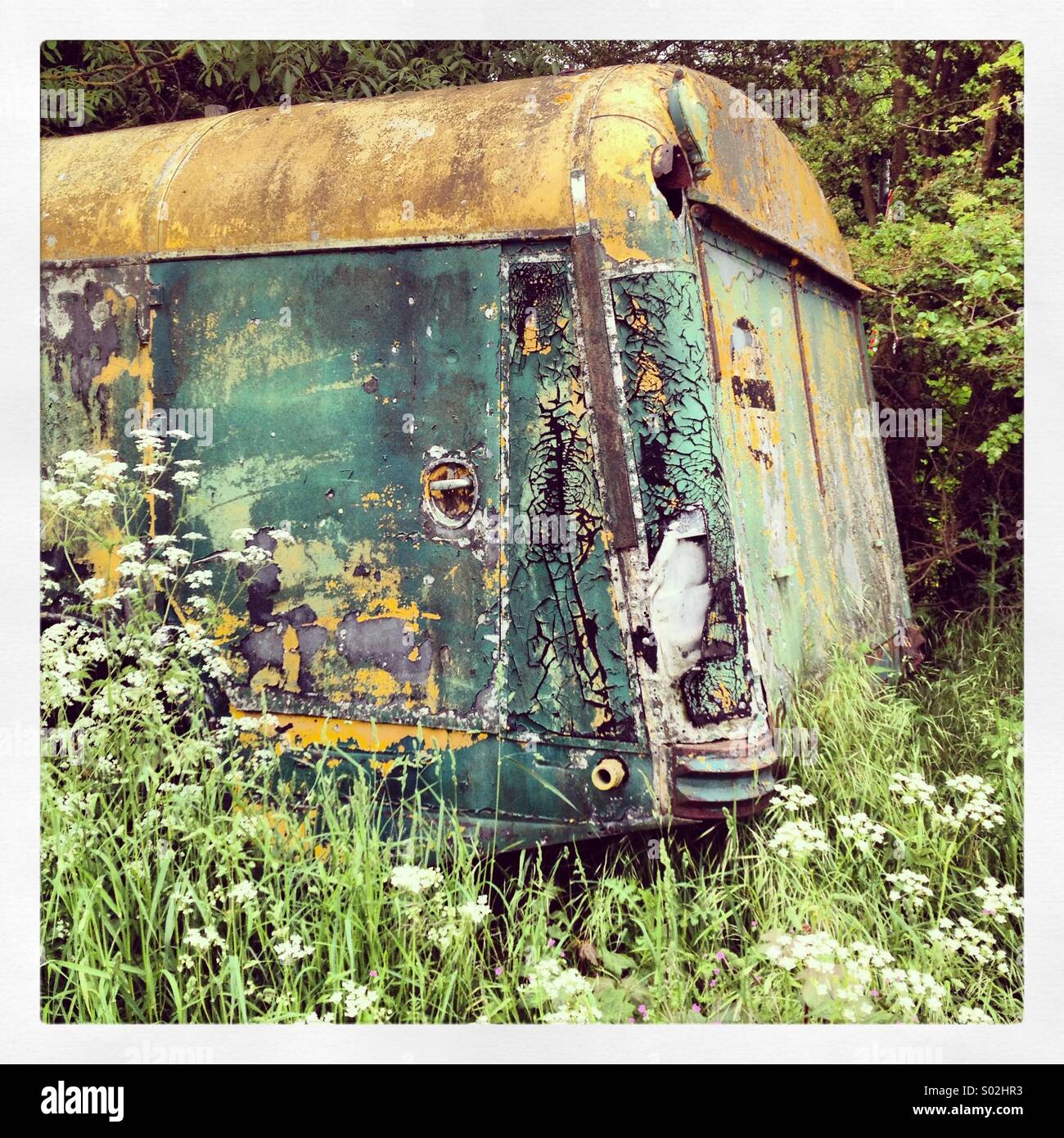 Abandoned Caravan High Resolution Stock Photography and Images - Alamy