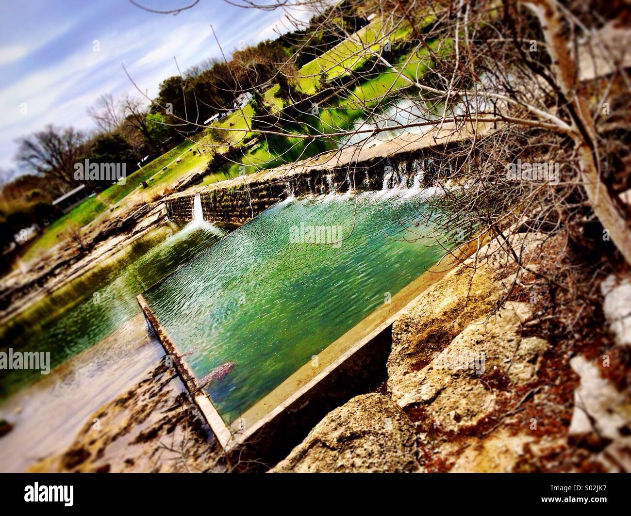 Blanco river dam hi-res stock photography and images - Alamy