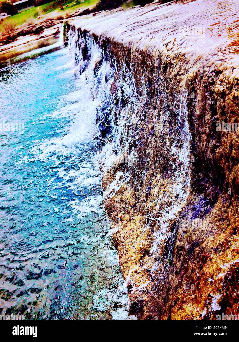 Dam waterfall hi-res stock photography and images - Alamy