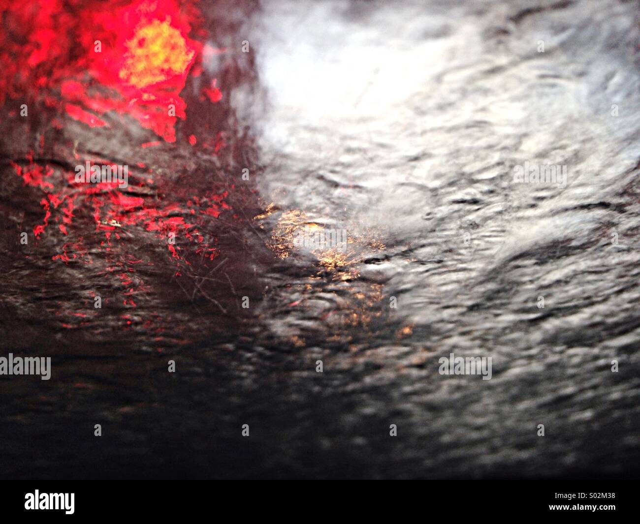 Red light car wash Stock Photo - Alamy