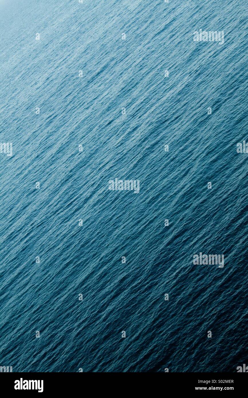 Ocean tilted view from above Stock Photo - Alamy