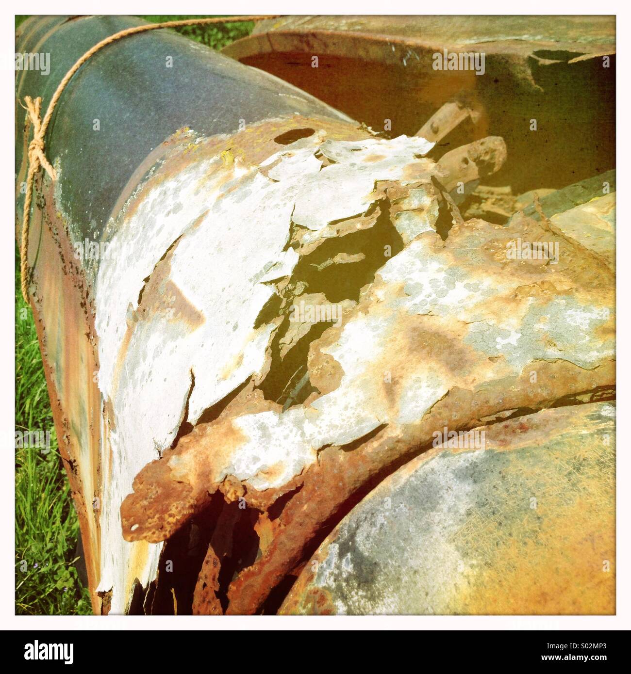 Very rusty Studebaker car Stock Photo - Alamy