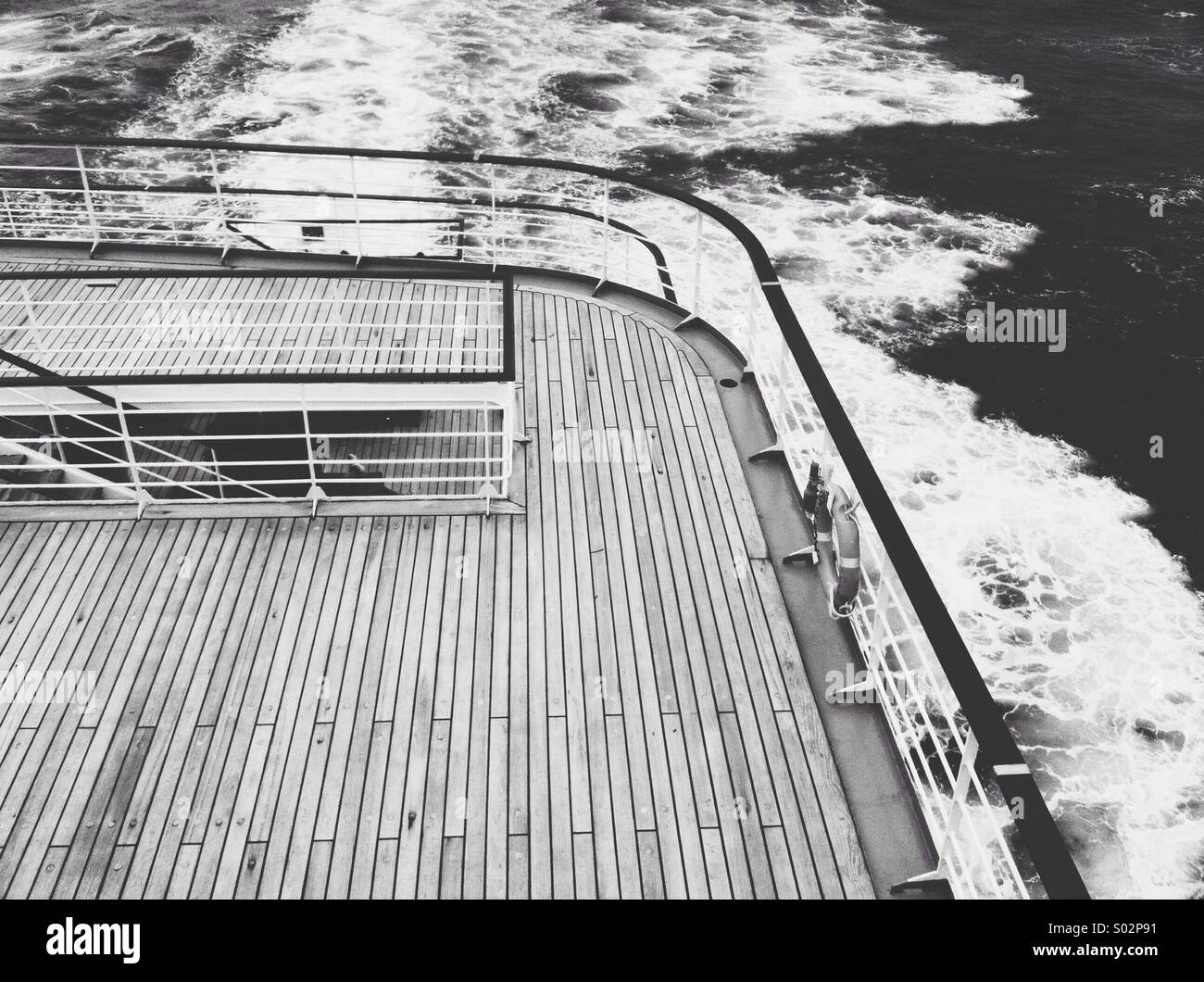 The Aft Deck Stock Photo - Alamy