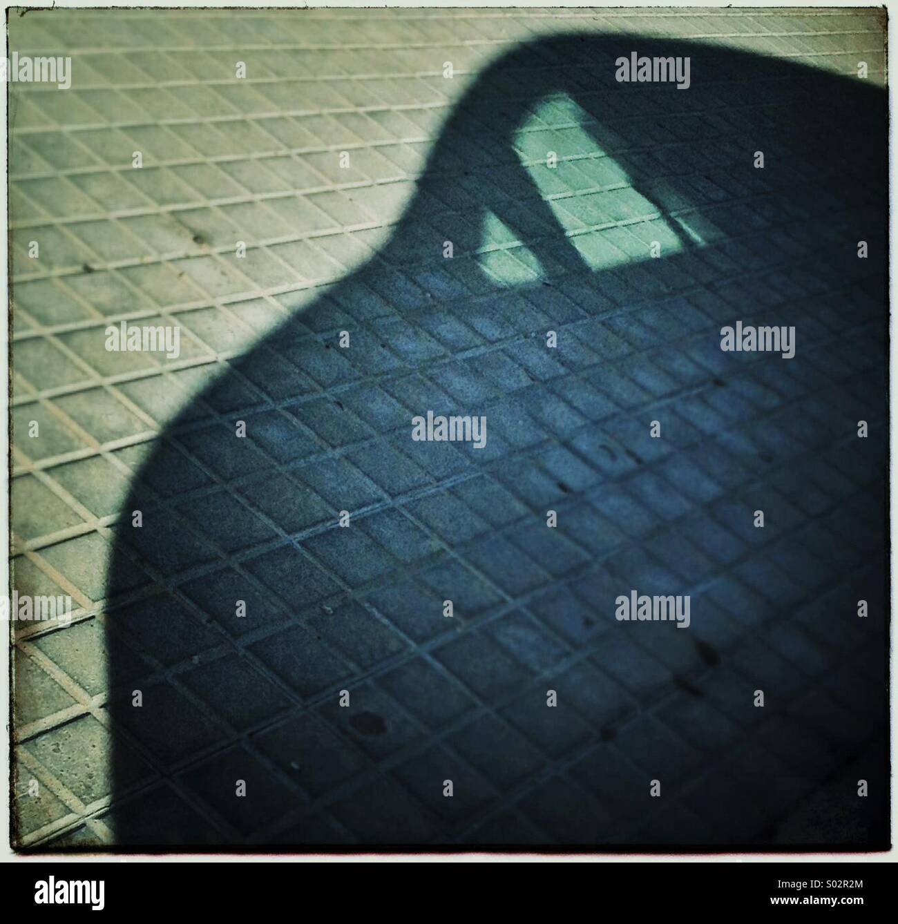 Car shadow on sidewalk Stock Photo - Alamy