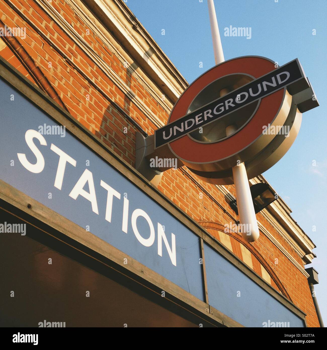 London underground station Stock Photo - Alamy