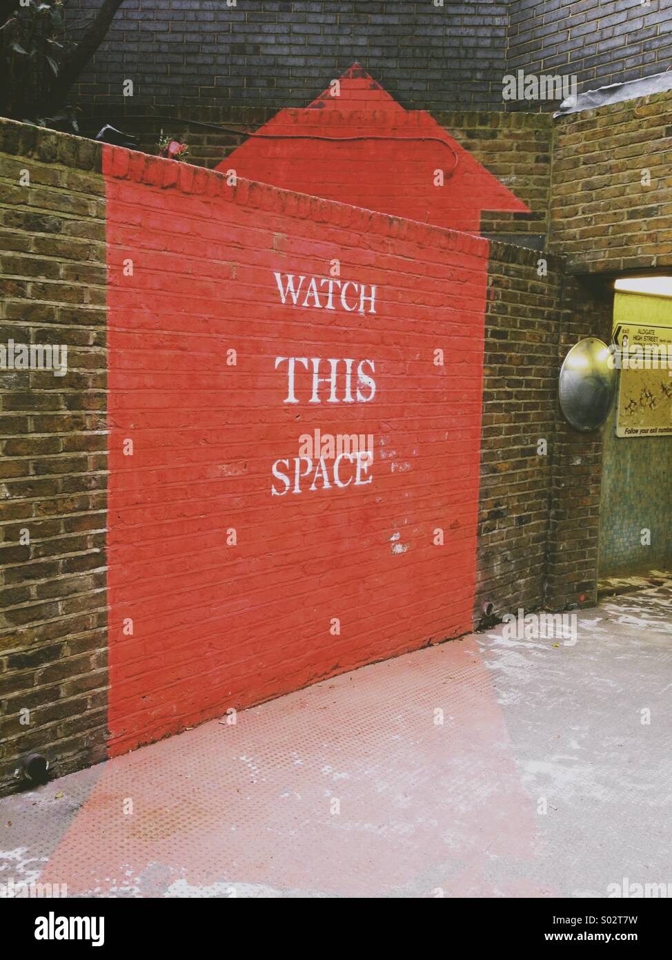 Watch this space hi-res stock photography and images - Alamy