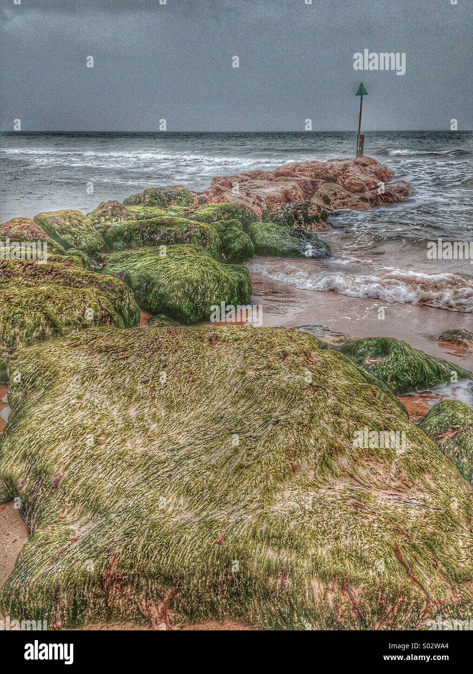 Rock groin hi-res stock photography and images - Alamy