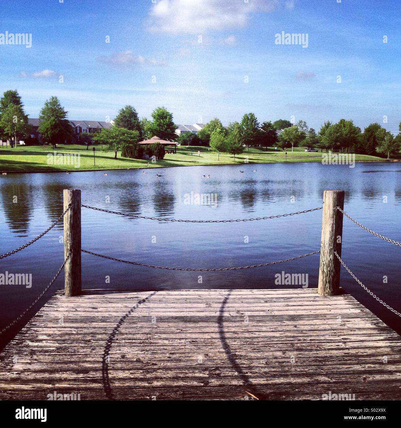 Dock with a view hi-res stock photography and images - Alamy