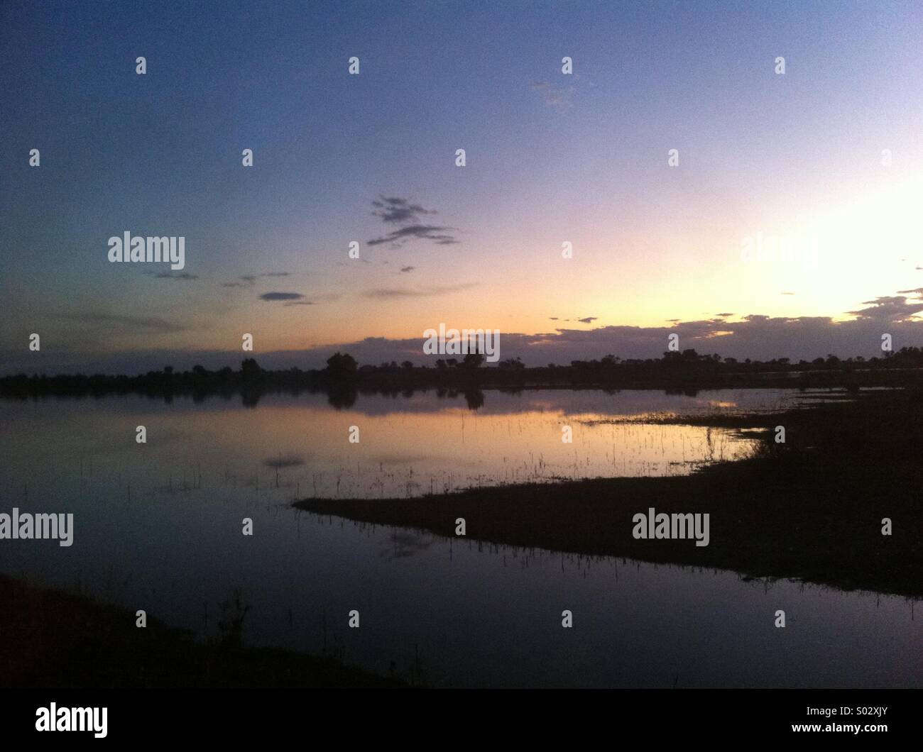 Sunset dam hi-res stock photography and images - Alamy