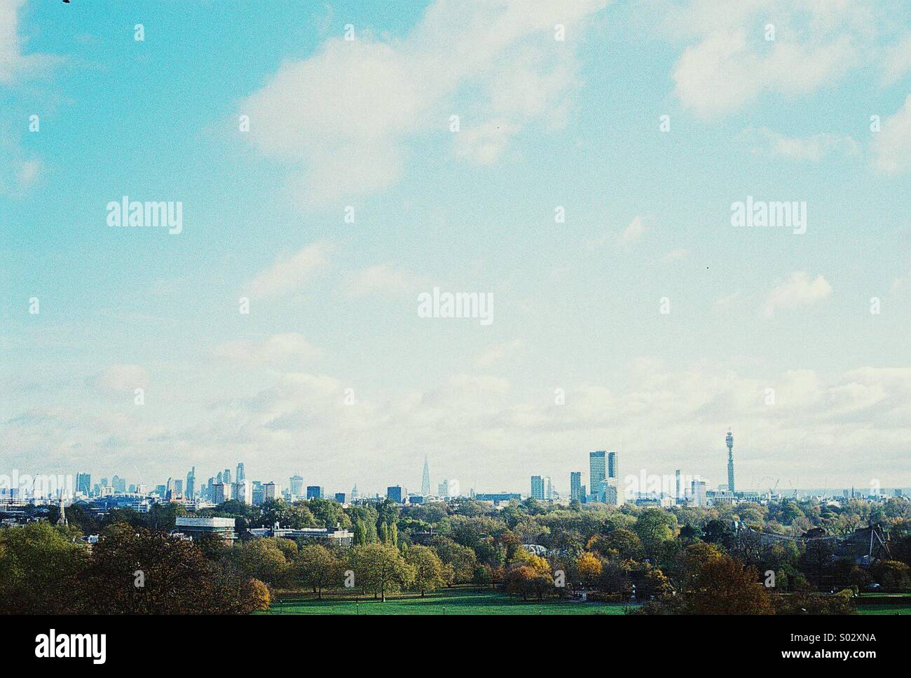 Primrose hill view london hi-res stock photography and images - Alamy
