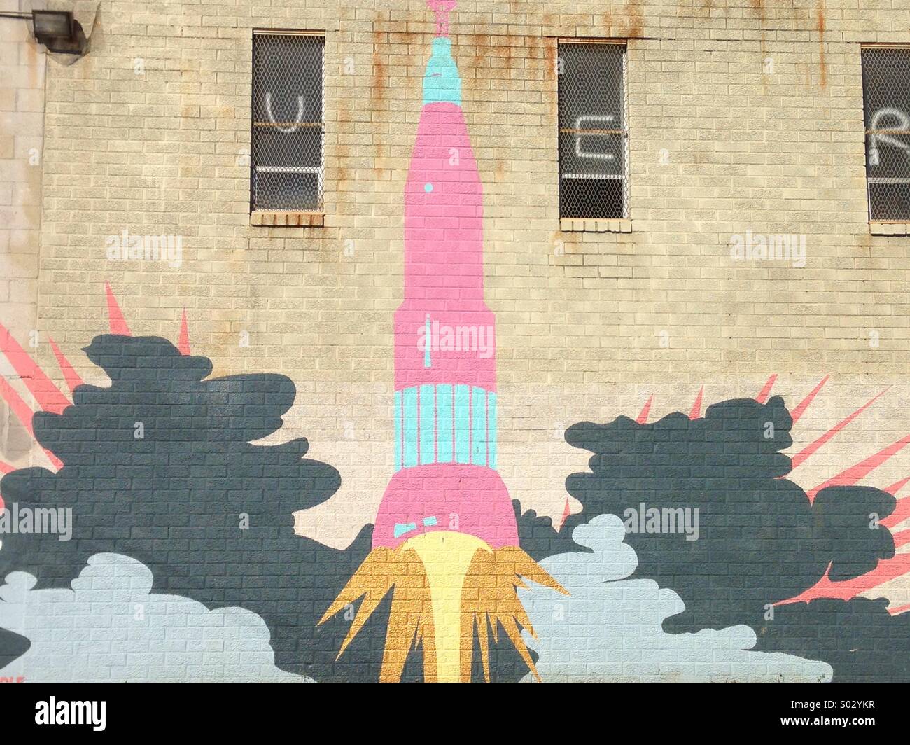 Rocket art hi-res stock photography and images - Alamy