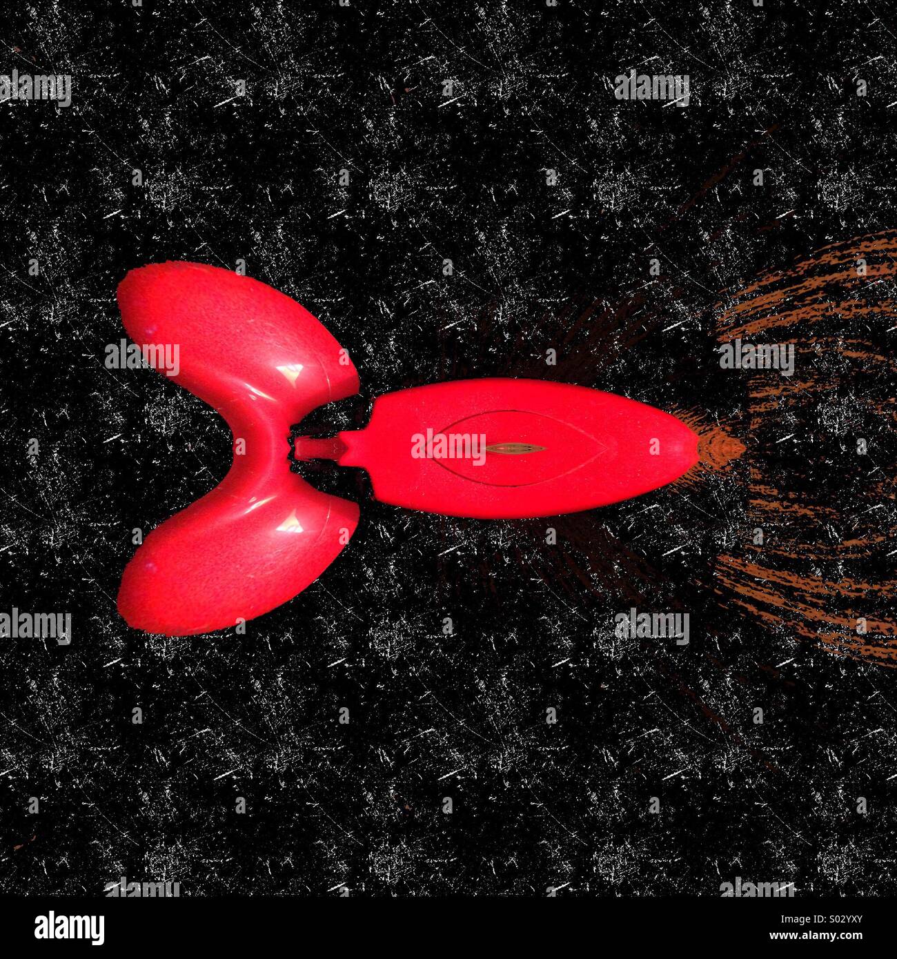 Red spaceship hi-res stock photography and images - Alamy