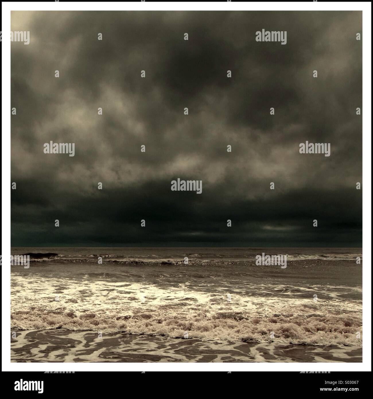 Cyclone Ita has made landfall in North Queensland , Australia Stock ...