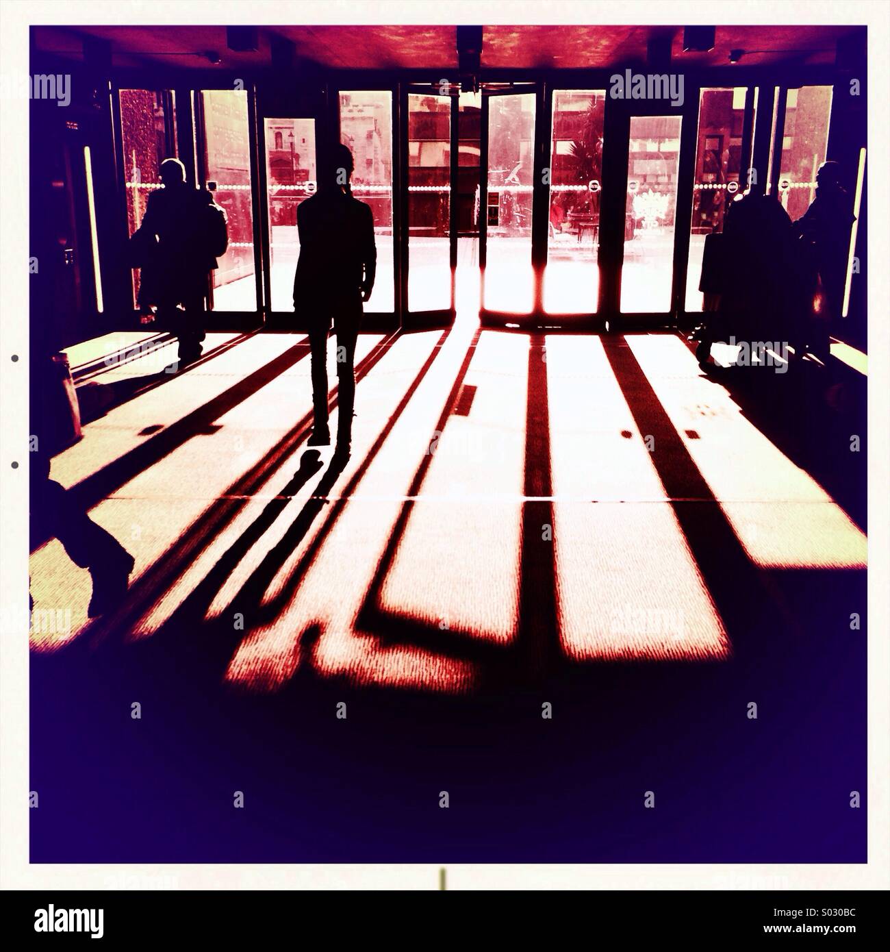 Silhouette doors hi-res stock photography and images - Alamy