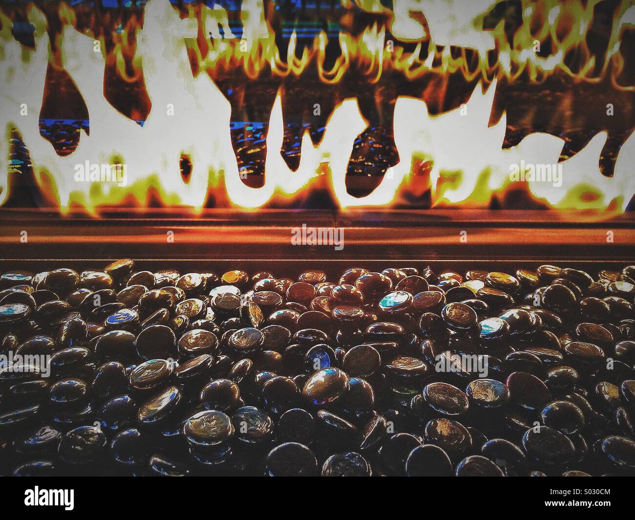 Fire and rocks hi-res stock photography and images - Alamy