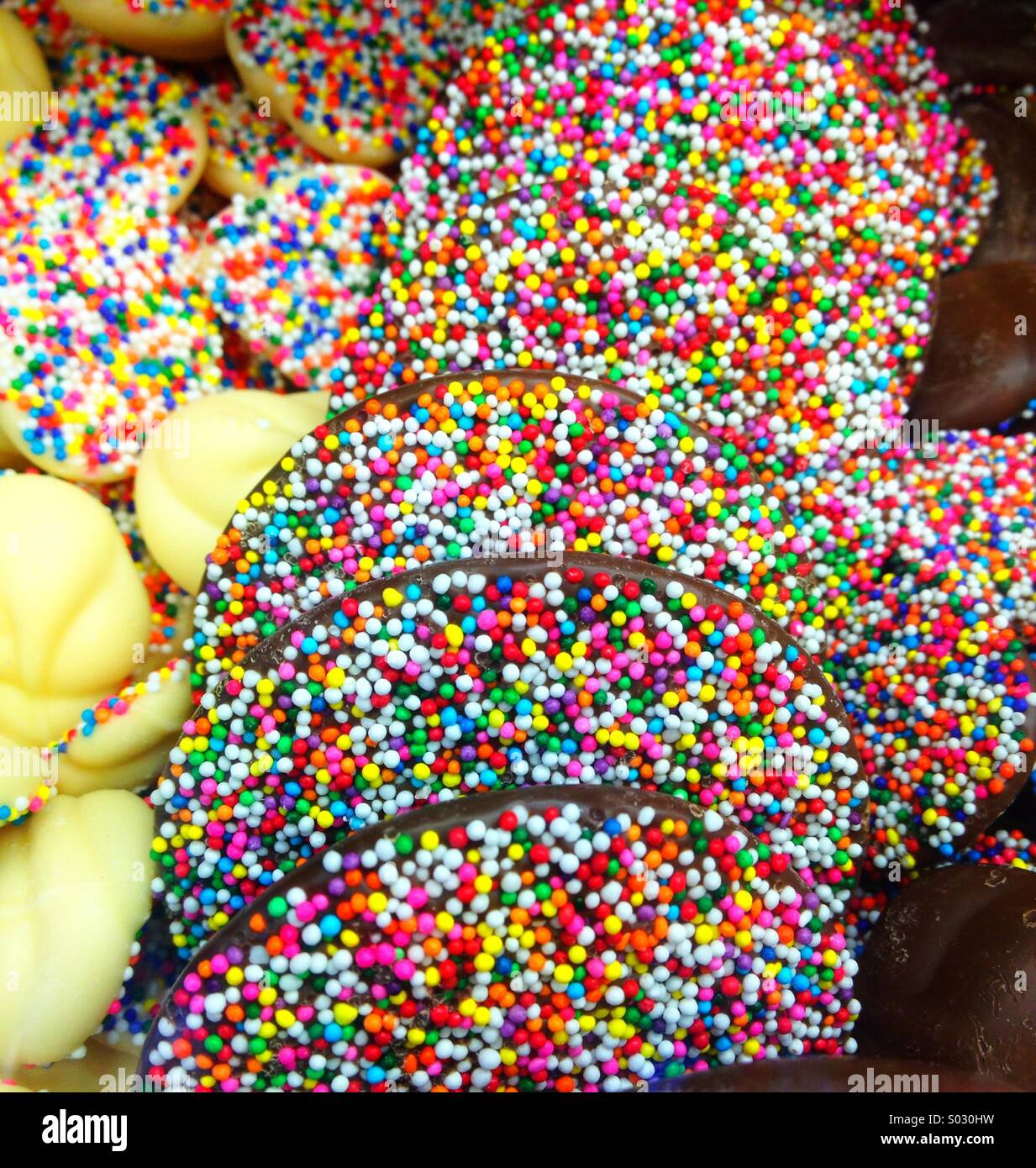 Nonpareils rainbow hi-res stock photography and images - Alamy