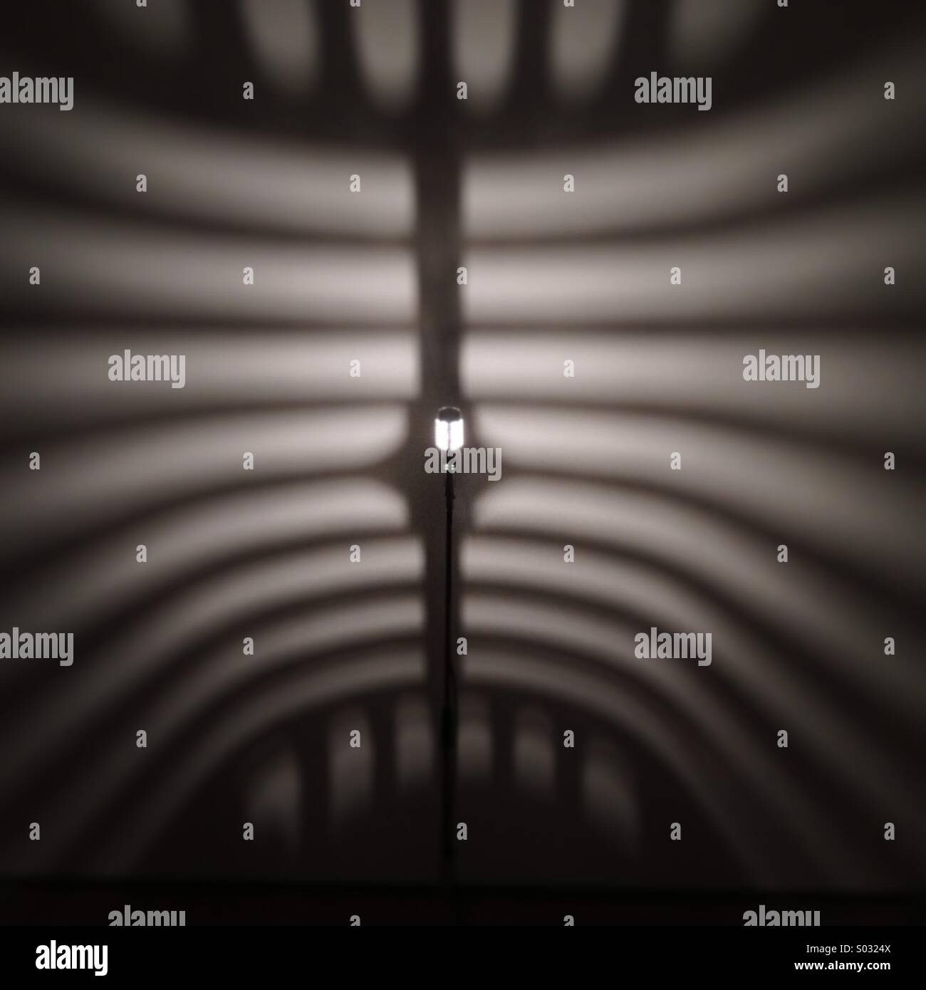 A installation of light on the wall hi-res stock photography and images ...