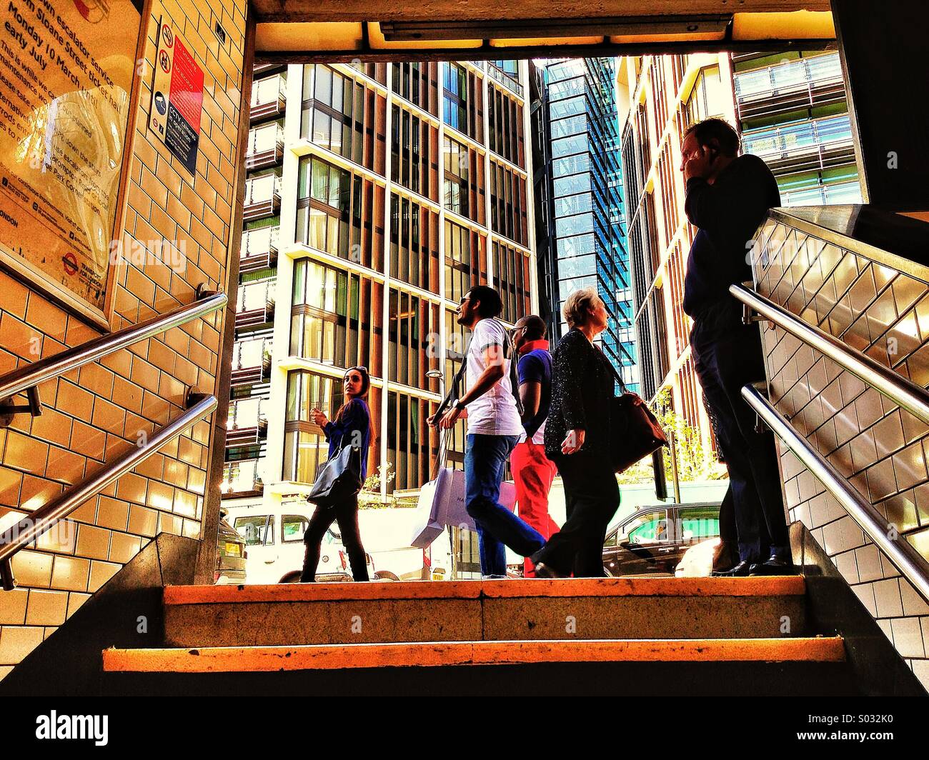 London subway view Stock Photo - Alamy