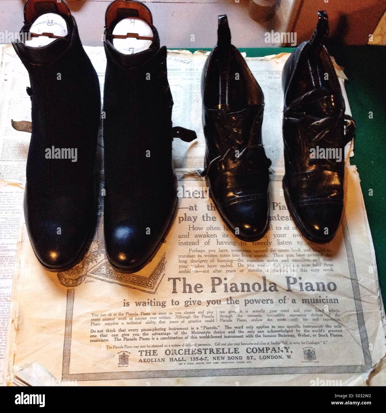 Polished boots hi-res stock photography and images - Alamy