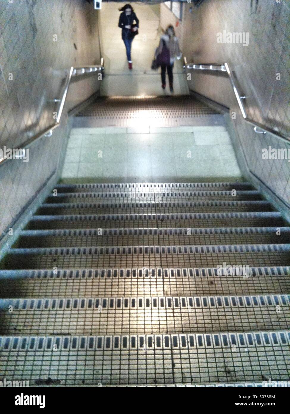 Tube stairs hi-res stock photography and images - Alamy