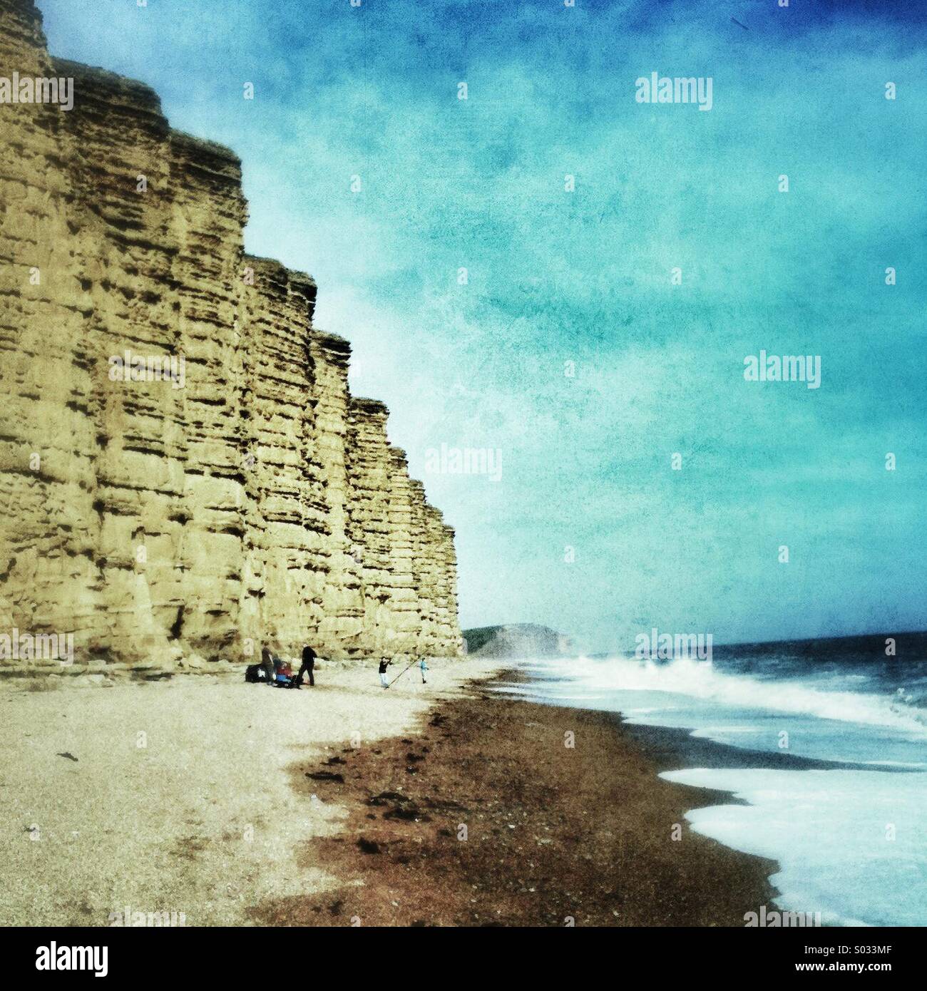 West bay dorset beach cliffs hi-res stock photography and images - Alamy