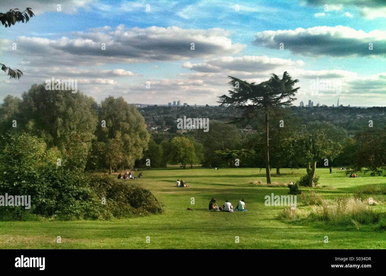 Alexandra palace view from hi-res stock photography and images - Alamy