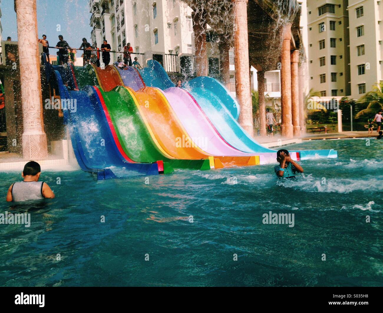 Colourful Water Slides High Resolution Stock Photography and Images - Alamy