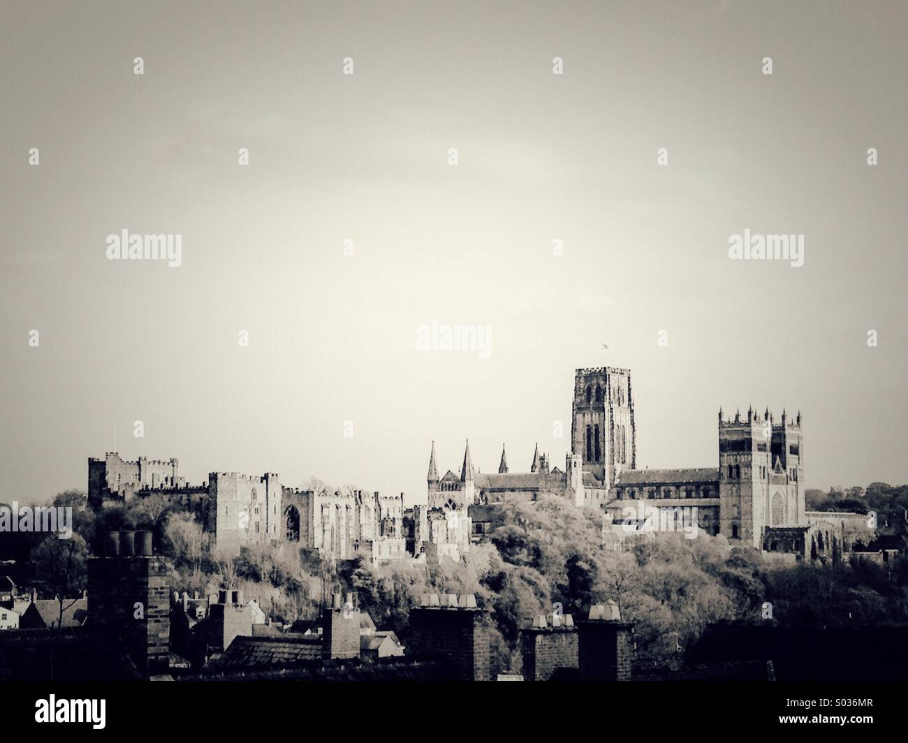 Durham Cathedral and Castle Stock Photo - Alamy