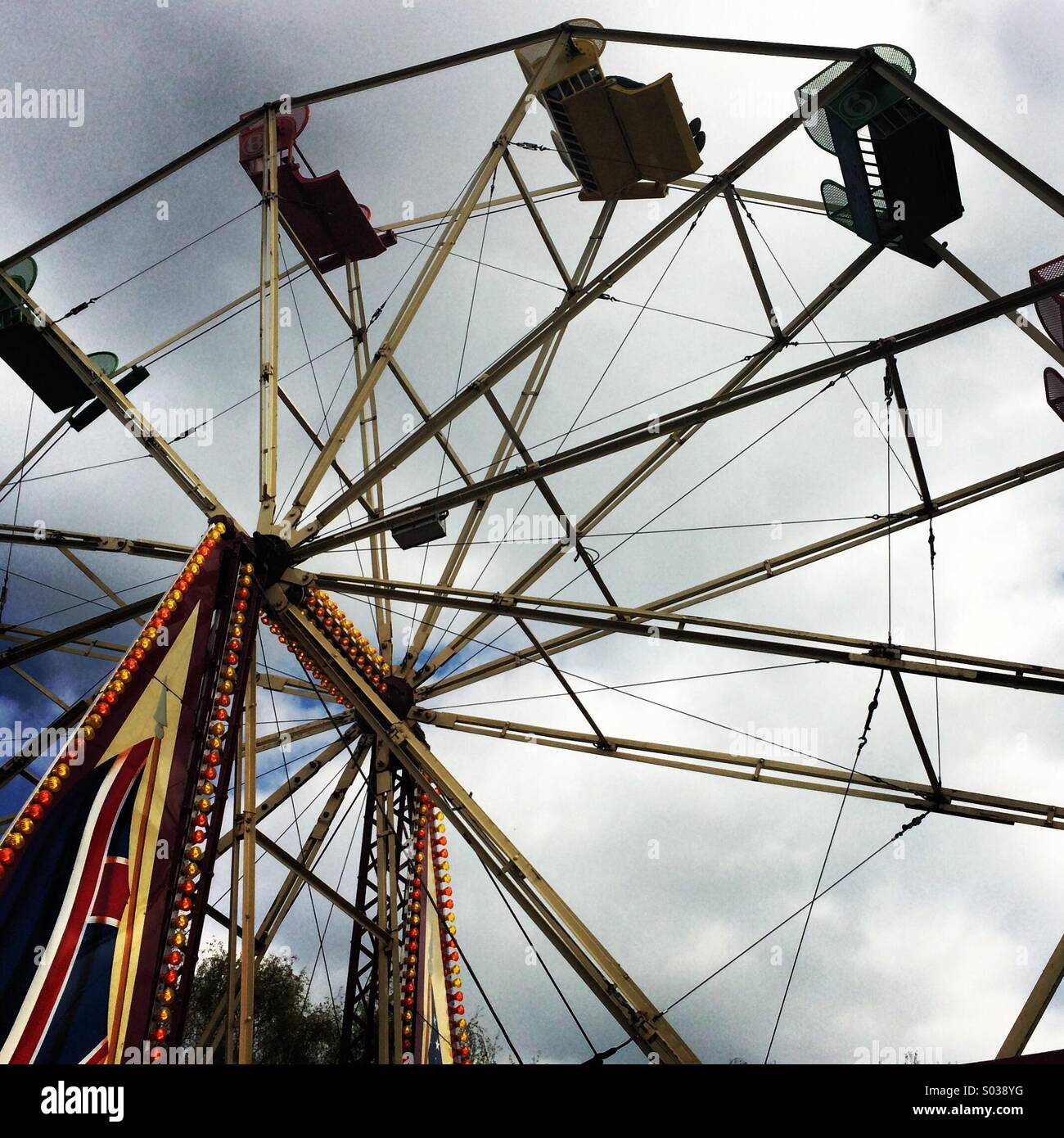 Old ferris wheel hi-res stock photography and images - Alamy